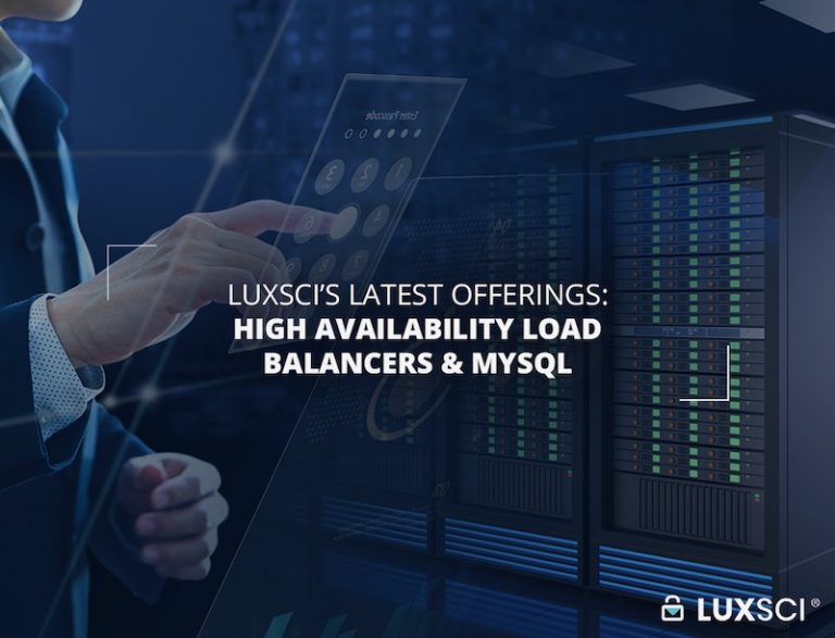 High Availability Load Balancers & MySQL - LuxSci
